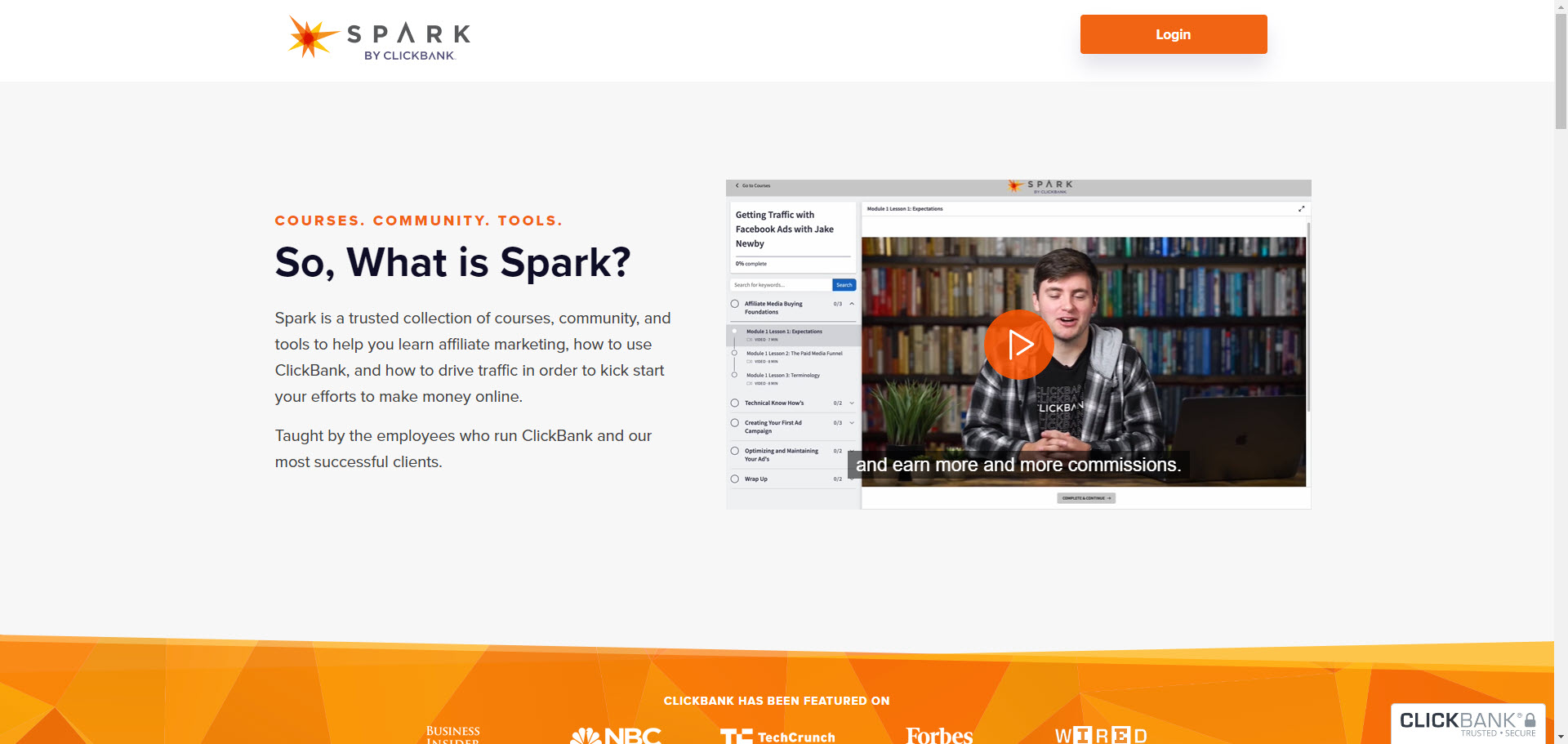 Wealthy Affiliate Vs Spark By Clickbank